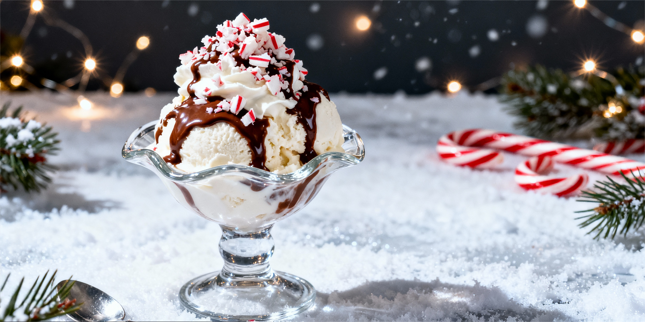 Cozy Up with a Winter Wonderland Sundae – Double Rainbow Ice Cream